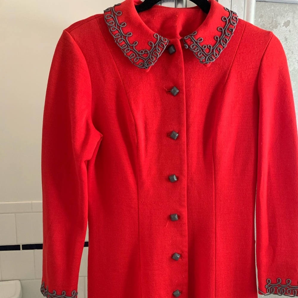 1960s Red Dress - Gem